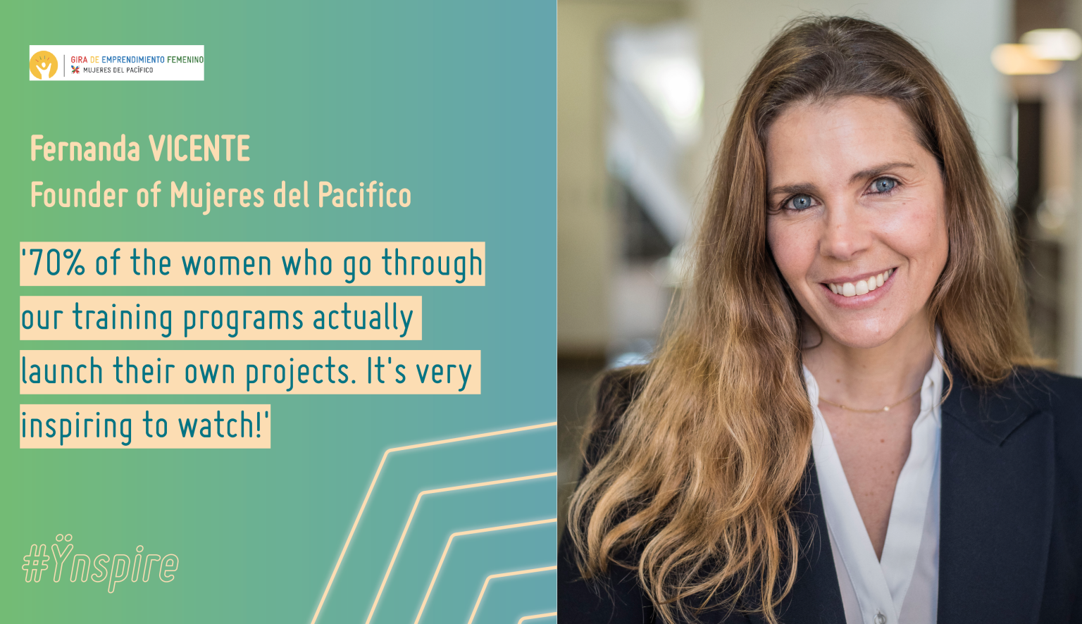 #Ÿnspire – Fernanda Vicente, founder of Mujeres del Pacifico - Ynsect